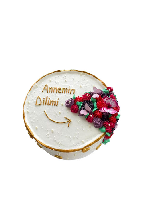 Annemin Dilimi Krem Şanti Pasta